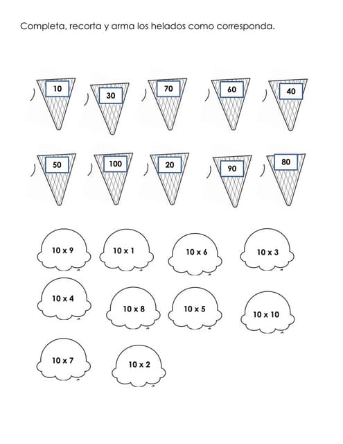 Hojas De Trabajo Divertidas De Verano De Primer Grado