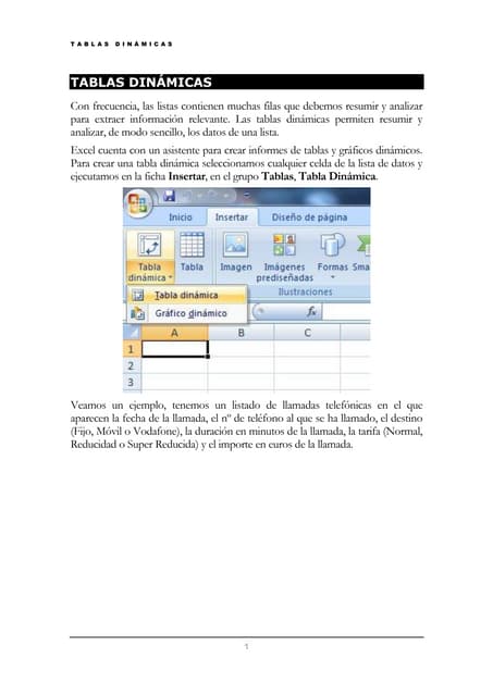 Tablas complejas en word | DOCX