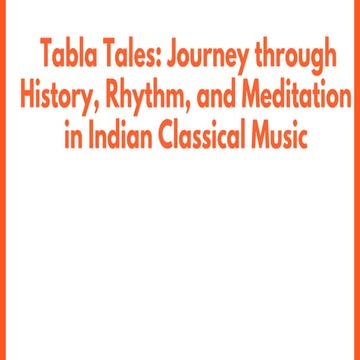 tabla tales a journey through history.pptx | Religious (Music and Audio ...