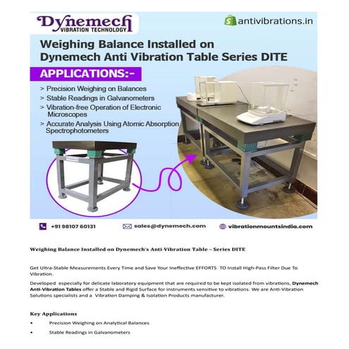 Inertial Mass and Pneumatic Air Isolators in Cradle CMM Vibration ...