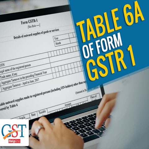 Table 6a For Form Gstr 1 Ppt