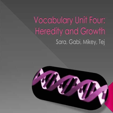 Introduction to heredity | PDF