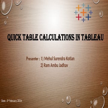 Tableau - PPT (1).pptx, is about Tableau | PPTX