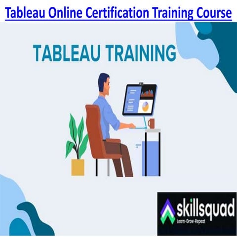 Tableau training ppt eduxfactor (1) | PPTX