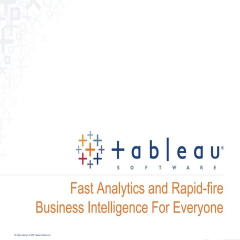 Tableau corporate | PPT