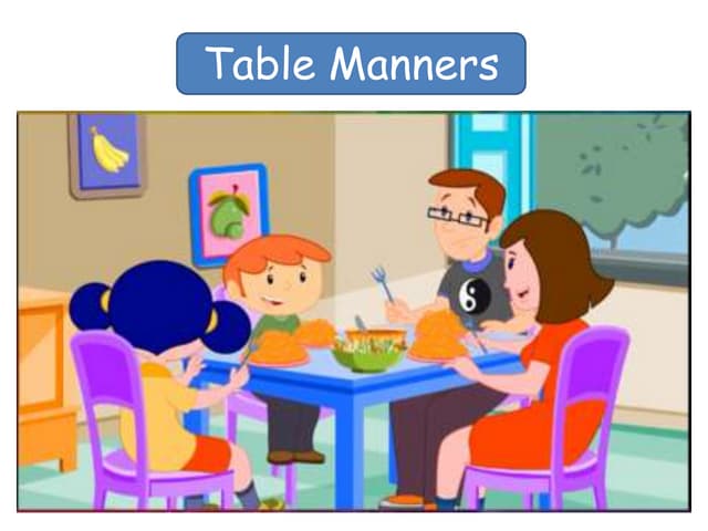 Mess etiquette and Table Manners | PPTX