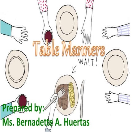 Table manners | PPTX