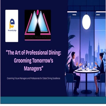 Table manners are the rules of polite behavior followed while eating at ...