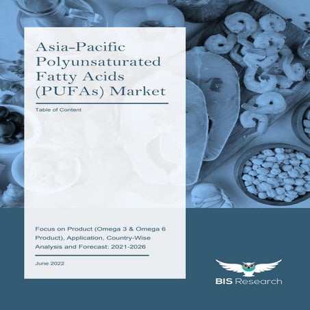 Asia-Pacific Polyunsaturated Fatty Acids (PUFAs) Market Analysis and ...