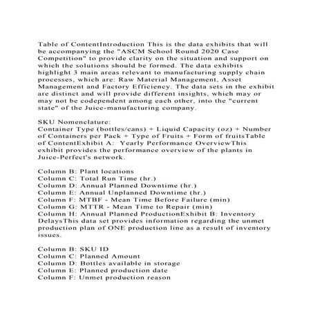 Table of ContentIntroduction This is the data exhibits that will b.docx