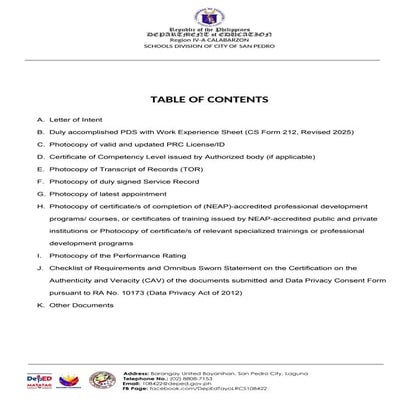TABLE OF CONTENTS-AND- (1).docxand tabbing for | DOCX