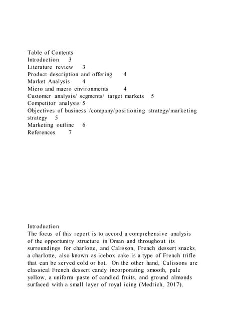 UiTM - BMC Report (ENT300) | PDF