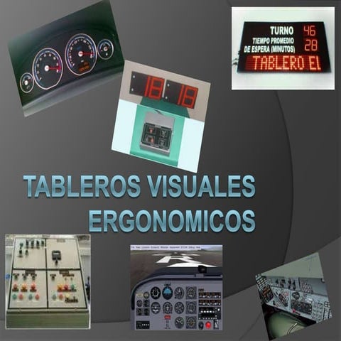 Tableros visuales ergonomicos | PPTX