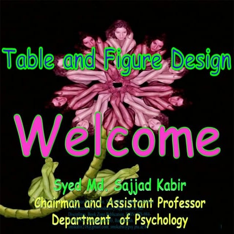 Tables and figures design | PPT