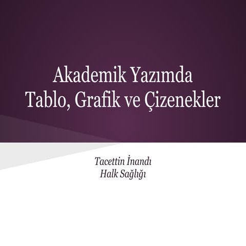 Tables and graphics | PPT