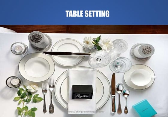TABLE SETTING | PPTX