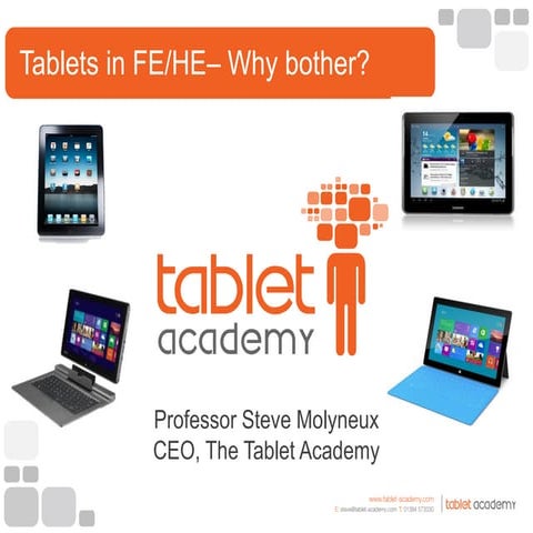 Jisc RSC Eastern / Microsoft Briefing Tablets in Education - Tablet ...