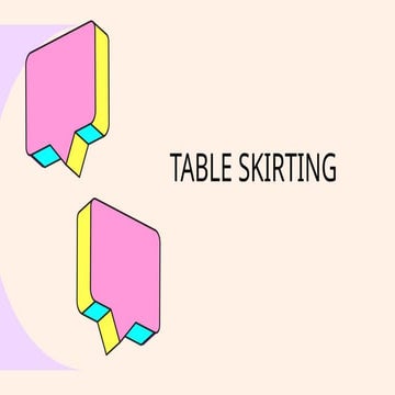 Table Skirting | PDF
