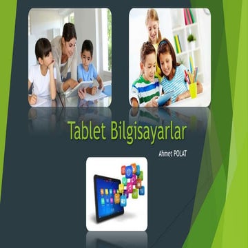 Tablet Bilgisayarlar | PPTX