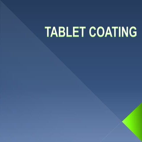 Coated Tablets