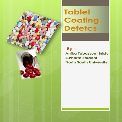 Tablet processing problems and their remedies | PPTX