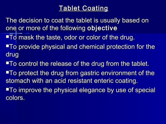 Tablet Coating, Types, Coating Materials, & Coating Pans [Industrial ...