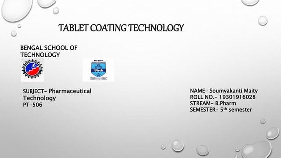 COMPRESSION COATING TABLET TECHNIQUE BY PHARMACY ACADEMY | DOCX ...