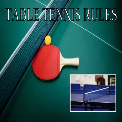 Table tennis | PPT