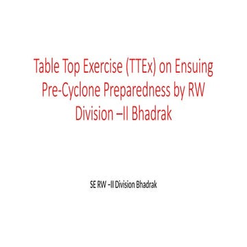 Table Top Exercise (TTEx) on Emergency.pptx