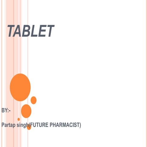 Tablet by partap | PPTX