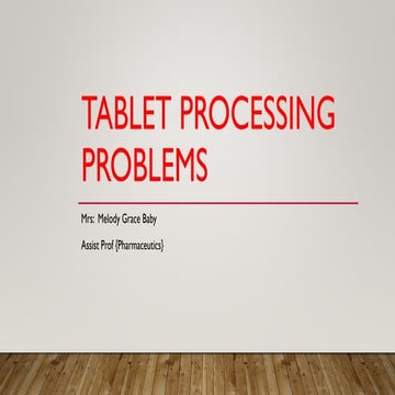 Tablet processing problems.pdf