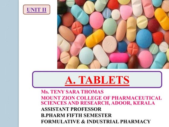 Tablets (Types of tablets) | PPT