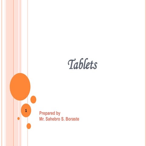 Tablets | PPTX