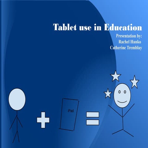 Tablets in Education | PPT | Tablets and E-readers | Consumer Electronics