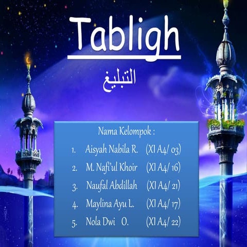Tabligh | PPTX