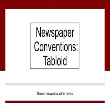 TABLOID Conventions.pptx