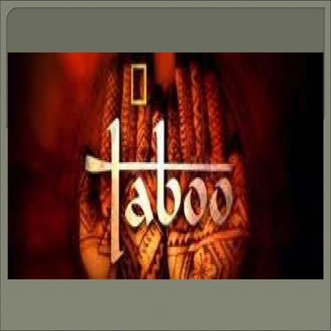 Taboo | PPT