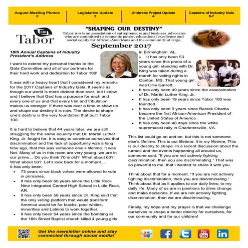 September 2017 Newsletter | PDF