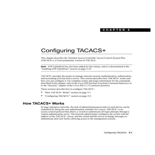 Tacacs | PDF