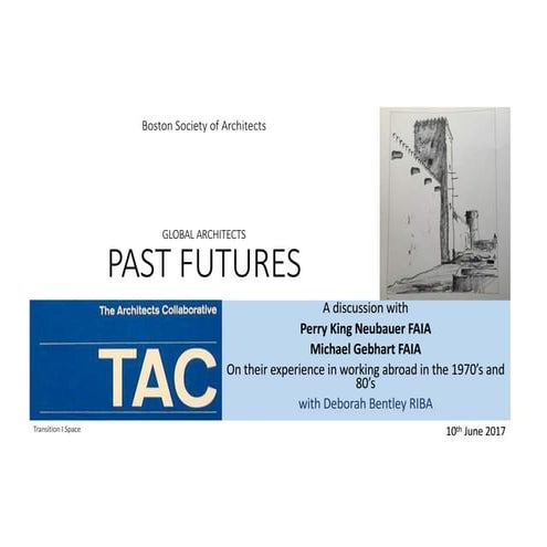 The Architects Collaborative: Working Abroad | PDF