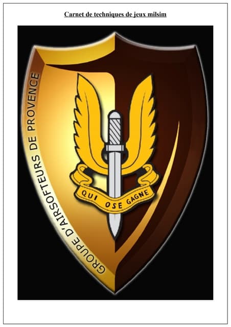 Basic Fieldcraft Course: Outline & lessons. | PDF