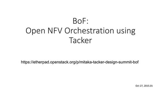 NFV : Virtual Network Function Architecture | PPTX | Computer Networking | Computing