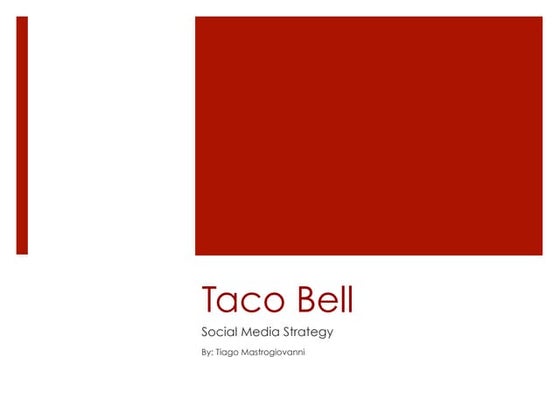 Taco bell | PPT