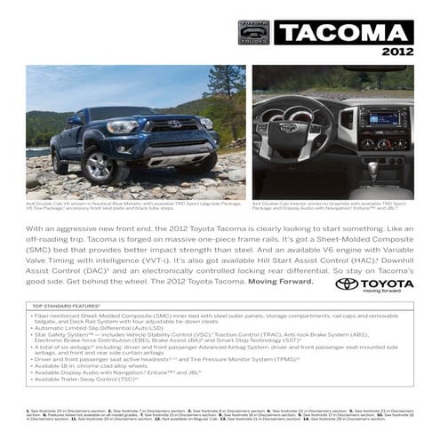 2012 Toyota Sequoia - Cabe Toyota | PDF