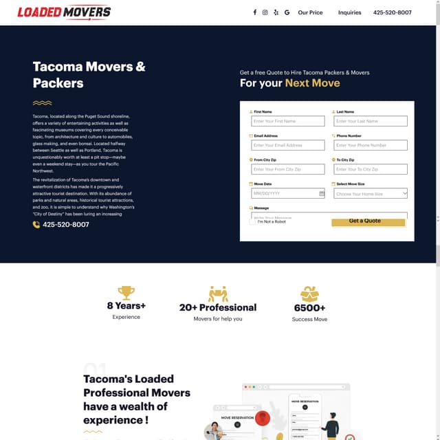 Tacoma Local Professional Moving Company Tacoma Movers.pdf