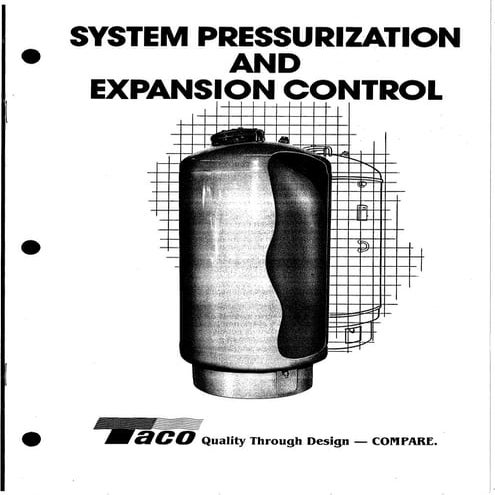 Taco system pressurization_and_expansion_control | PDF
