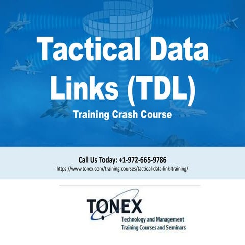 Tactical Data Link Tdl Training Crash Course Pptx