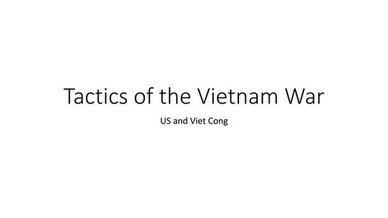 The vietnam war1 | PPT