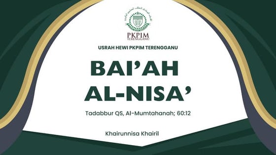 Sekolah Sabat - Triwulan 1 2025 - Pelajaran 1 | PPT