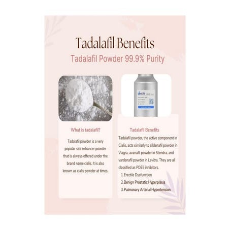 Tadalafil Powder Benefits-Aea.ltd.pdf